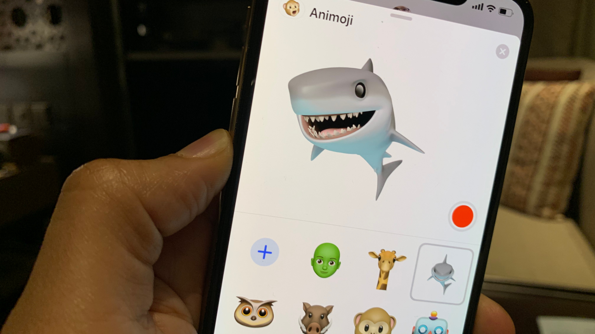 iOS 12.2 beta 2 includes four new Animoji: a giraffe, shark, owl, and ...
