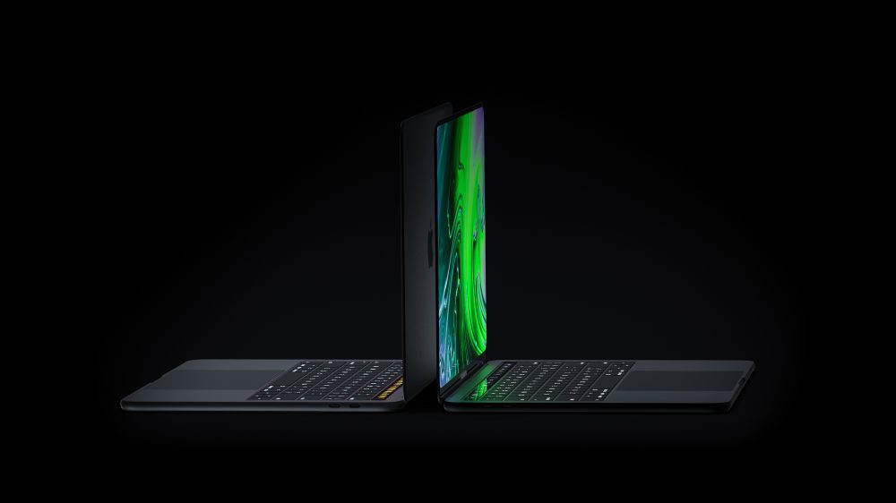 MacBook Pro concept imagines an OLED edge-to-edge display, Face ID, and ...