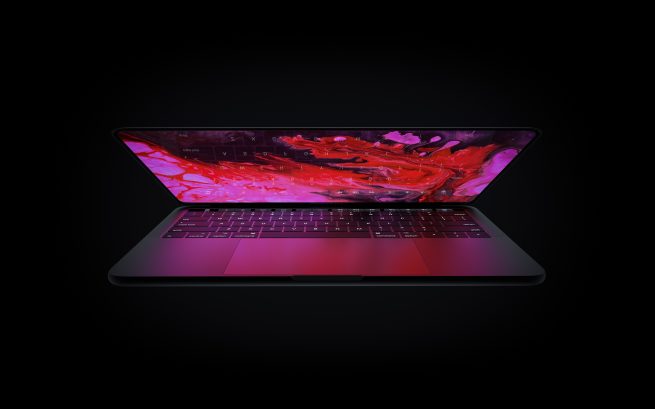 MacBook Pro concept imagines an OLED edge-to-edge display, Face ID, and ...