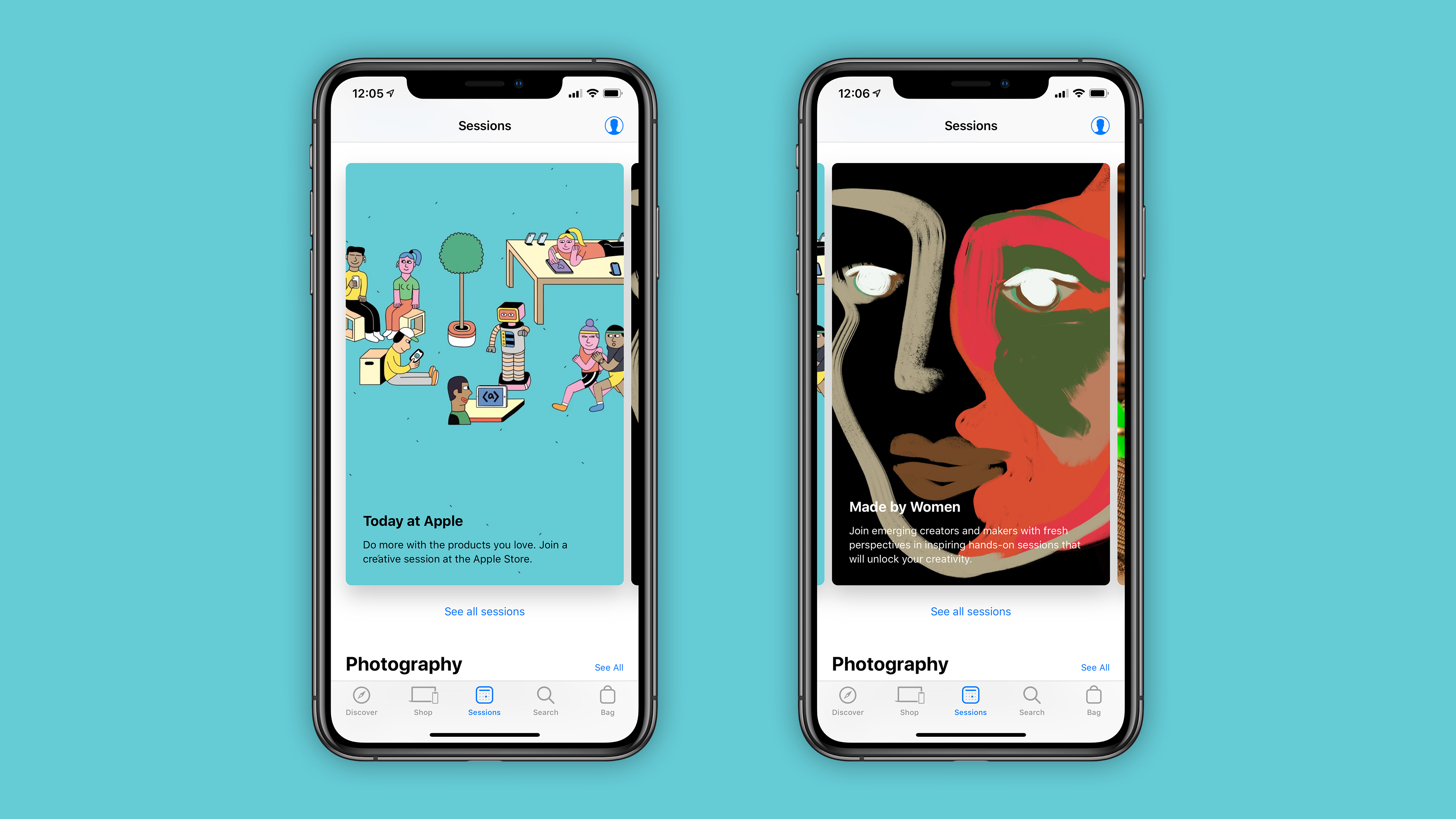 Apple Store app updated to highlight new Today at Apple sessions ...