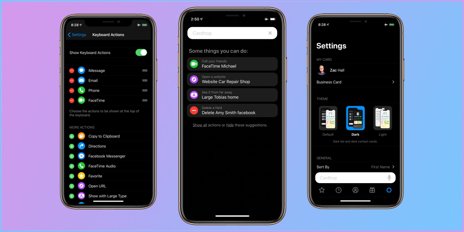 Cardhop for iOS debuts, bringing Fantastical-like interactive contacts ...