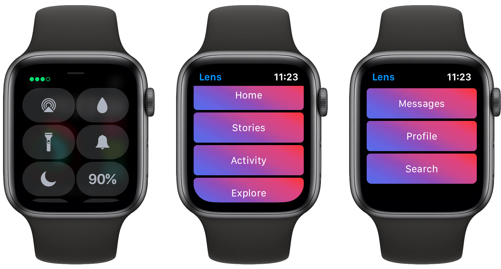Lens is a modern Instagram app for Apple Watch - 9to5Mac