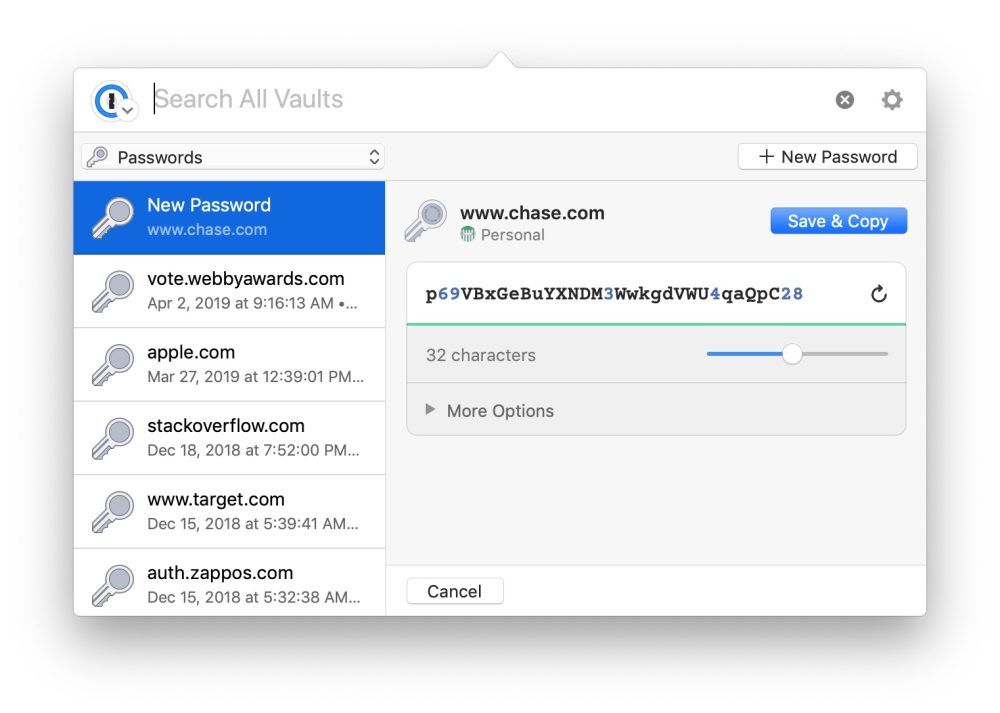 1Password for Mac gains updated mini interface with improvements to ...