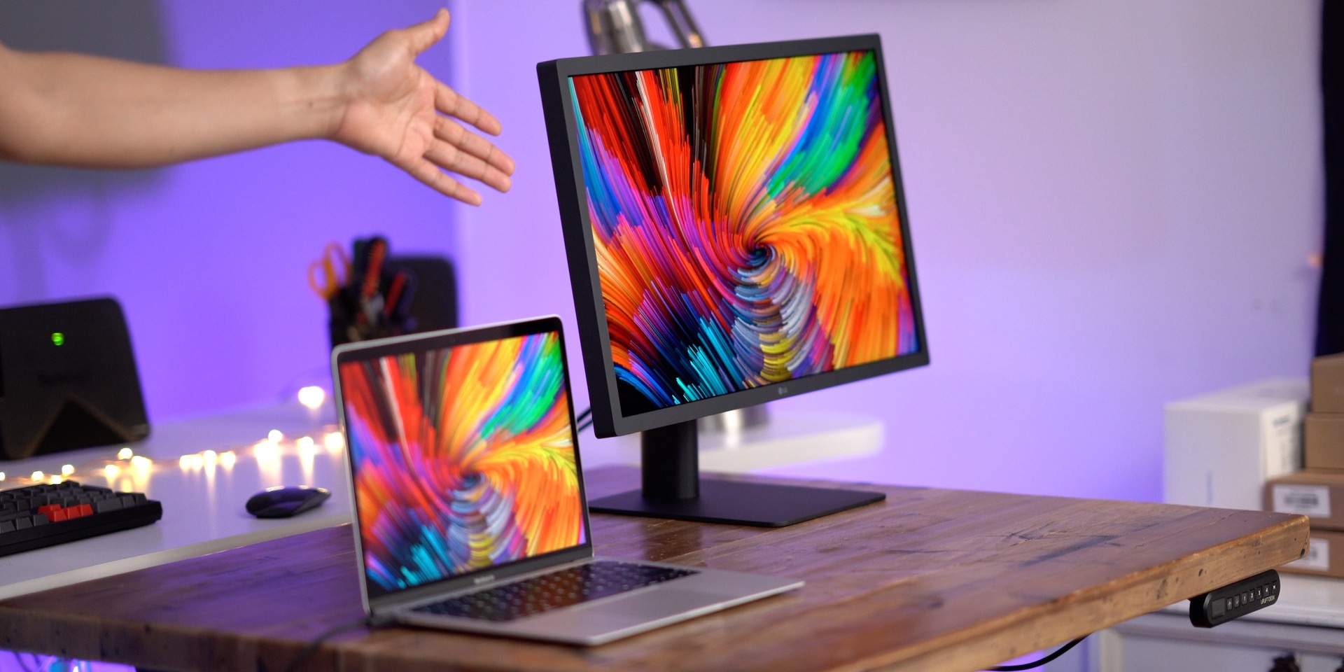Review: LG UltraFine 4K Display (2019) - two Thunderbolt 3 ports - 9to5Mac