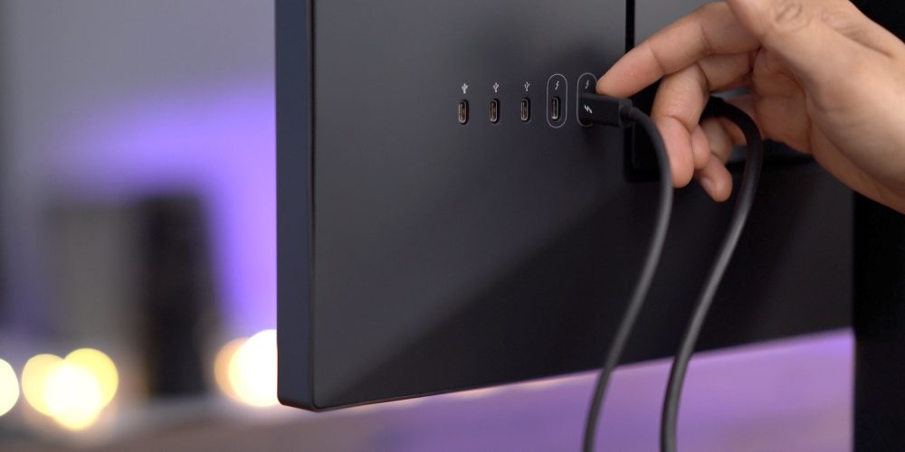 Review: LG UltraFine 4K Display (2019) - two Thunderbolt 3 ports - 9to5Mac