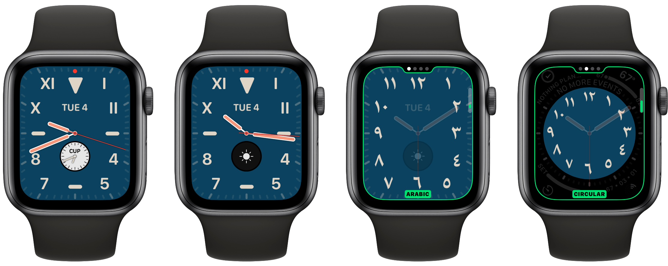 These are all of the new watch faces in watchOS 6 - 9to5Mac