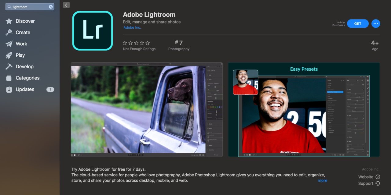 Lightroom for the Mac App Store is now available - 9to5Mac