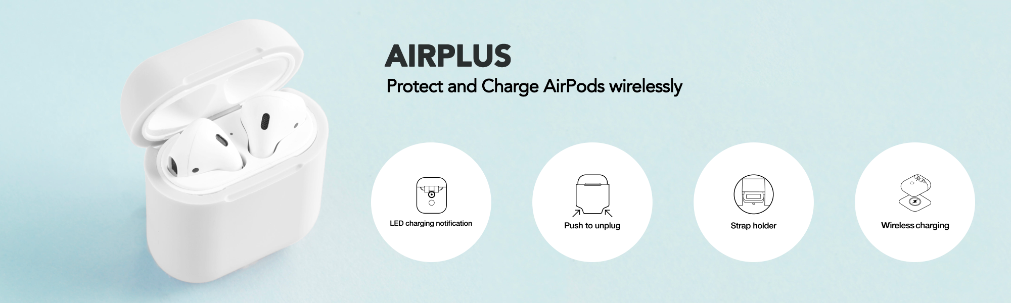 AirPlus case adds wireless charging to Apple's AirPods for $15 - 9to5Mac