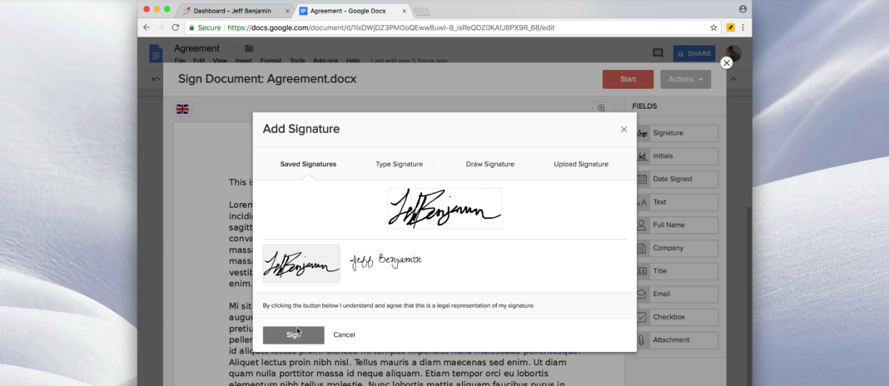 How to sign documents directly in Gmail on Mac with Eversign (+ free Premium access, Reg. $30 ...
