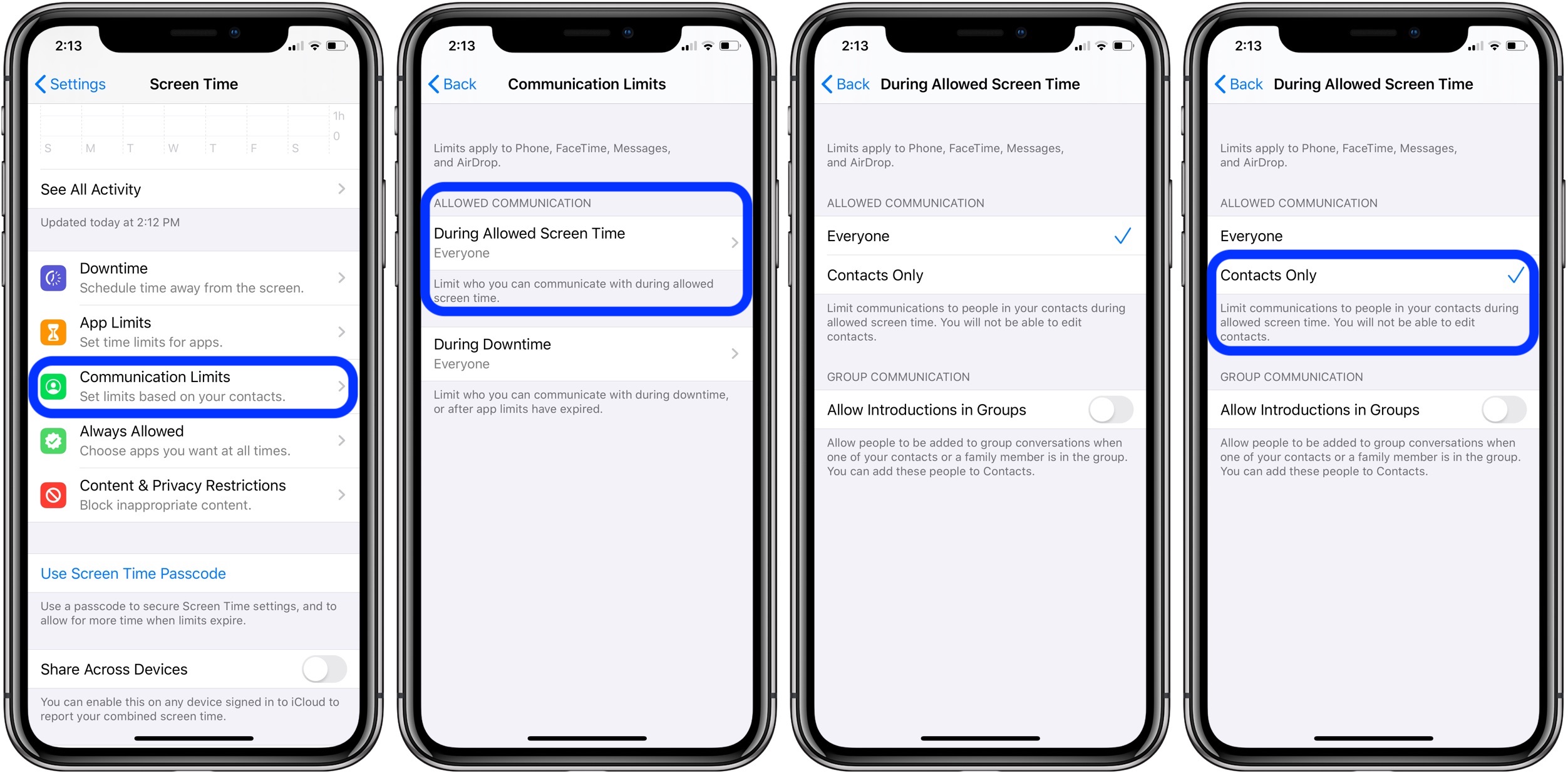 How to set iPhone Communication Limits for your kid in iOS 13 - 9to5Mac