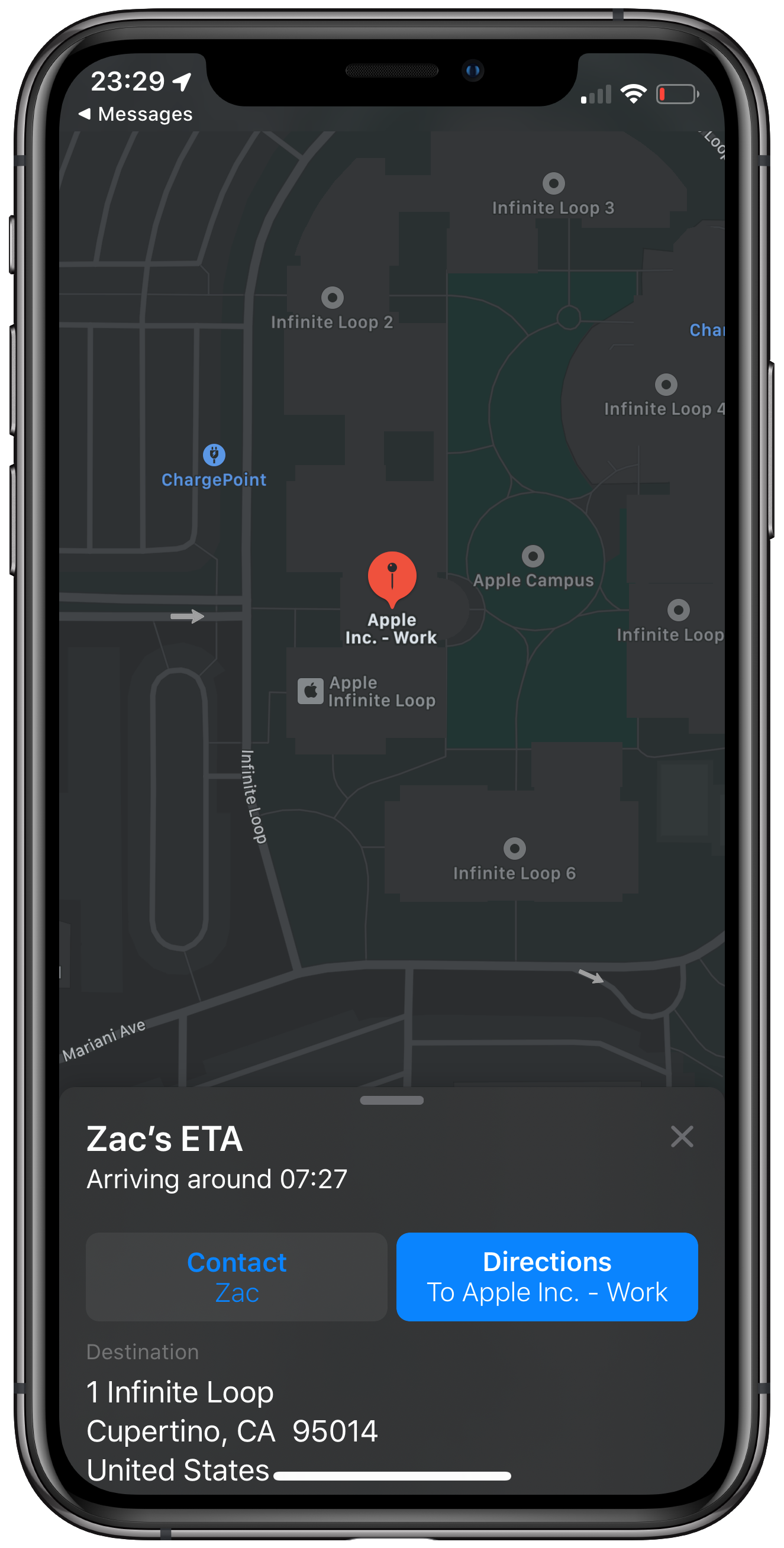 iOS 13 Apple Maps: Share your live route ETA with a friend - 9to5Mac