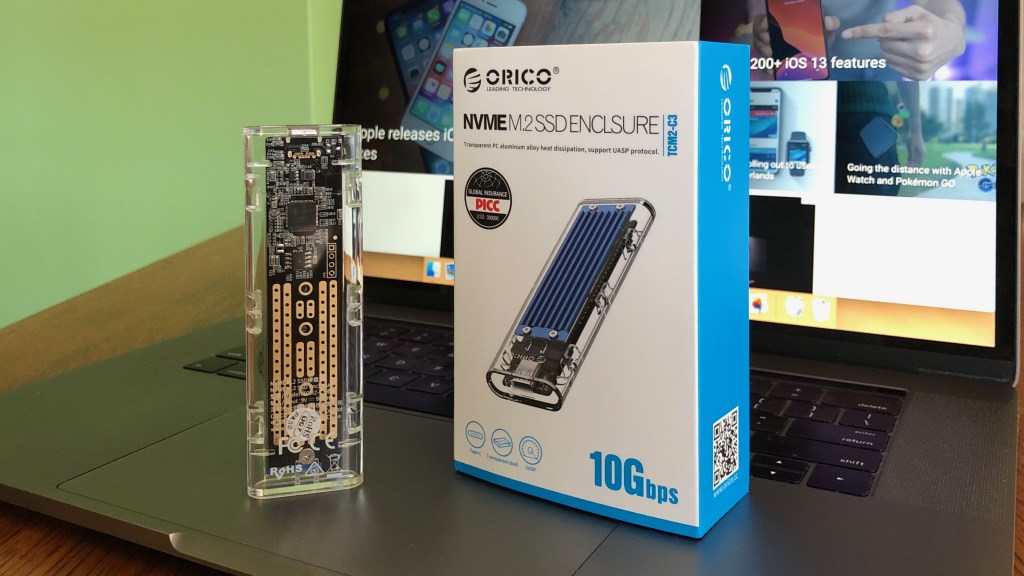 Hands-on with a fun, transparent USB-C NVMe SSD enclosure with 10 Gbps ...