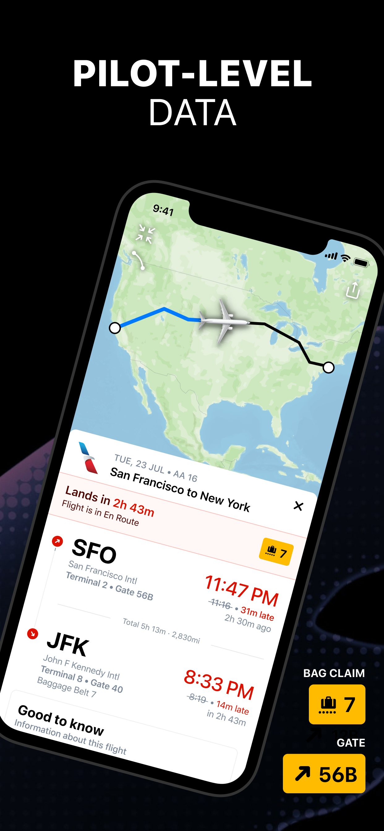 Flighty for iOS is a data-driven flying assistant app- 9to5Mac