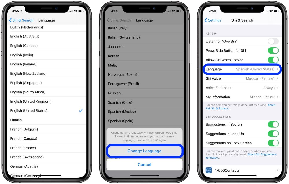 How to change Siri's language on iPhone - 9to5Mac