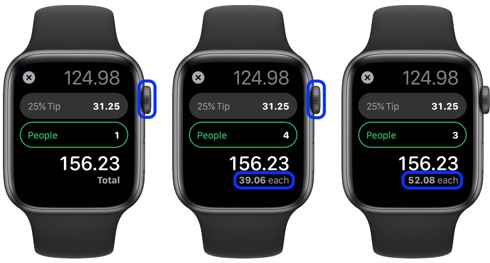 watchOS 6: How to split bills and calculate tips on Apple Watch - 9to5Mac