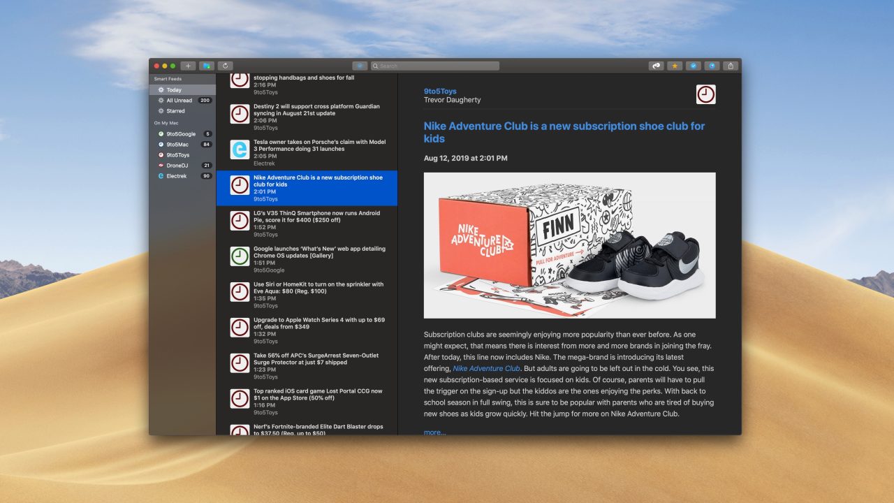 NetNewsWire 5.0 RSS reader for macOS launches in beta - 9to5Mac