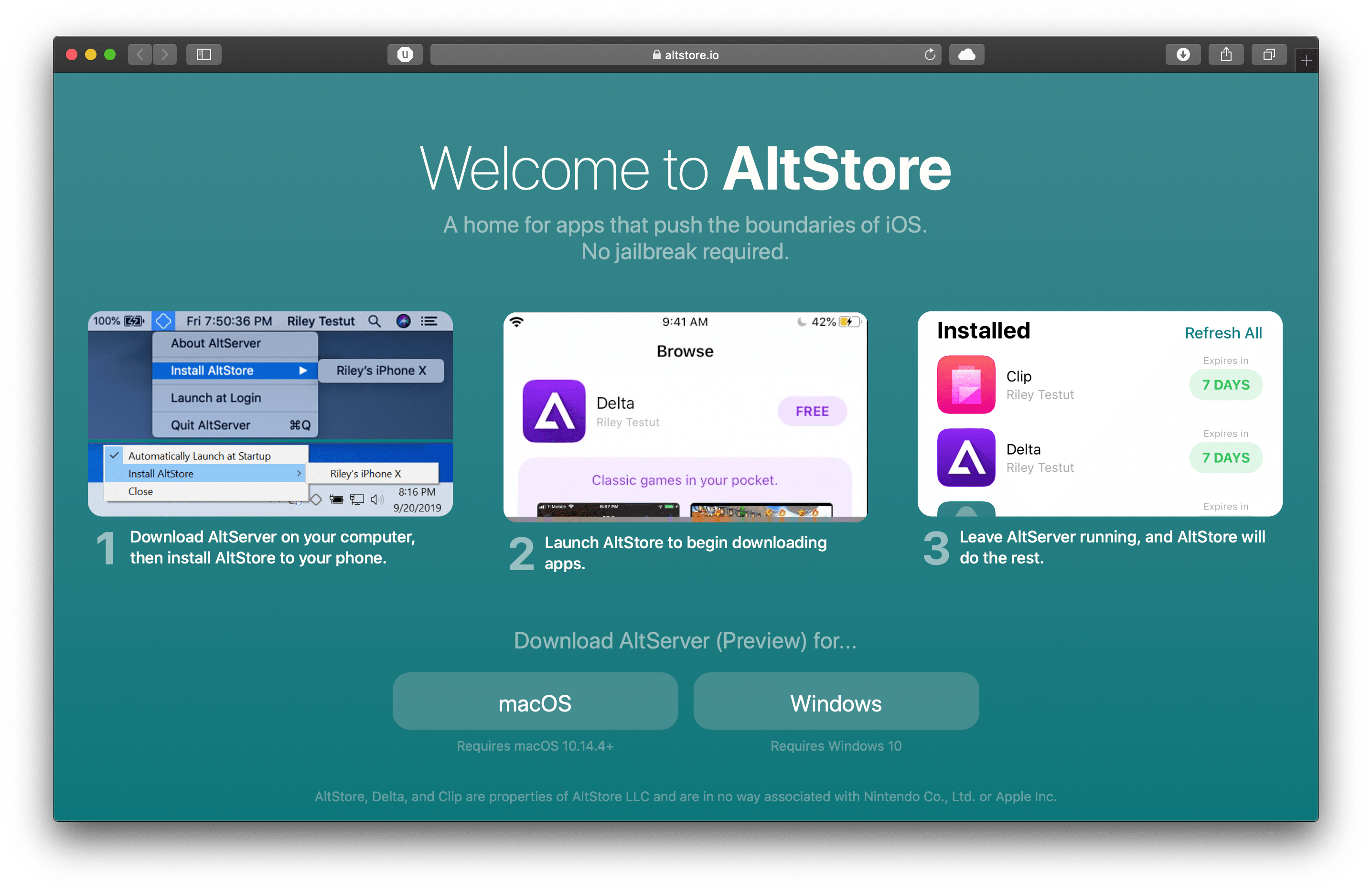 AltStore is an iOS App Store alternative that doesn’t require a ...