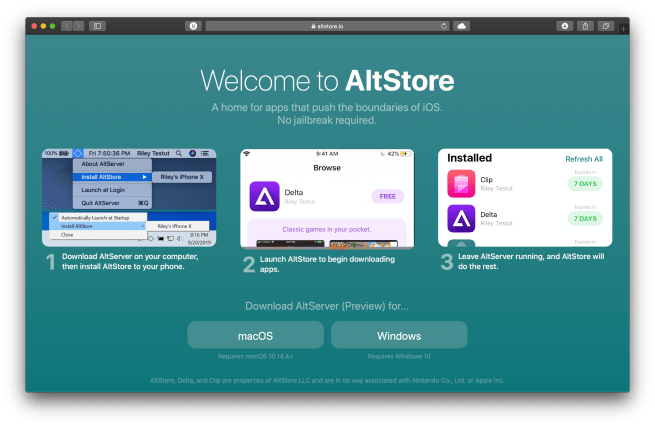 AltStore is an iOS App Store alternative that doesn’t require a ...