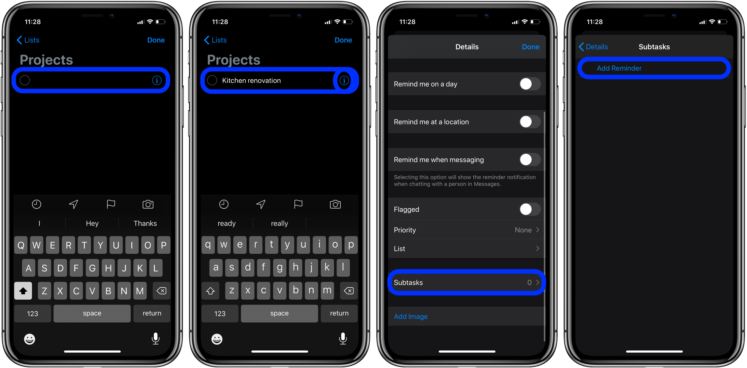 How to make subtasks with Reminders on iPhone, iPad, Mac - 9to5Mac