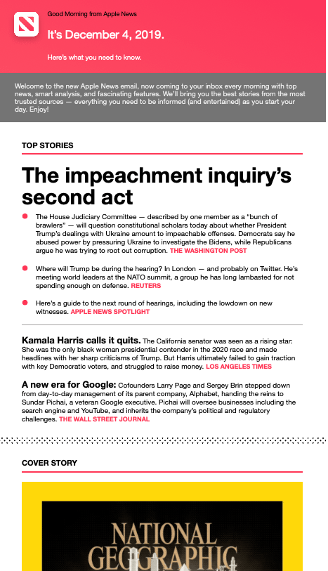 Apple News launches daily email newsletter - 9to5Mac