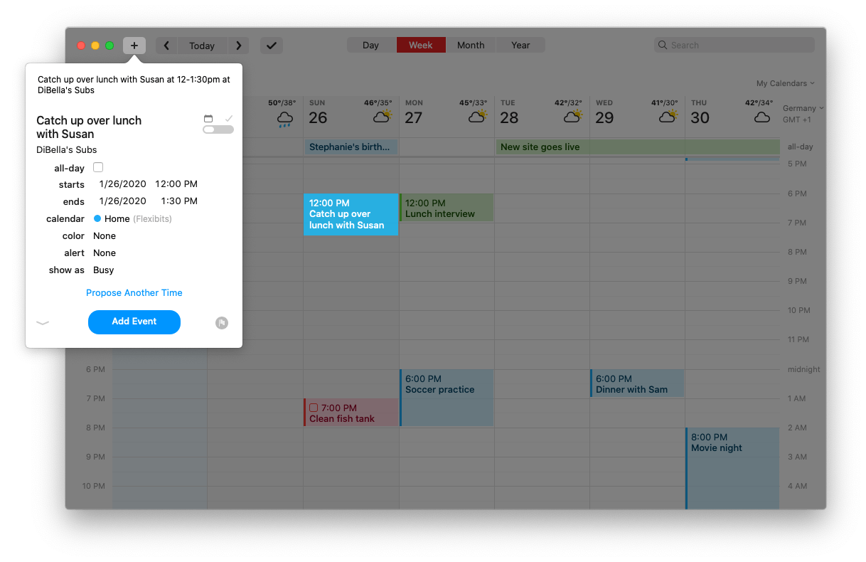 Say hello to the new Fantastical: one robust calendar for iPhone, iPad ...