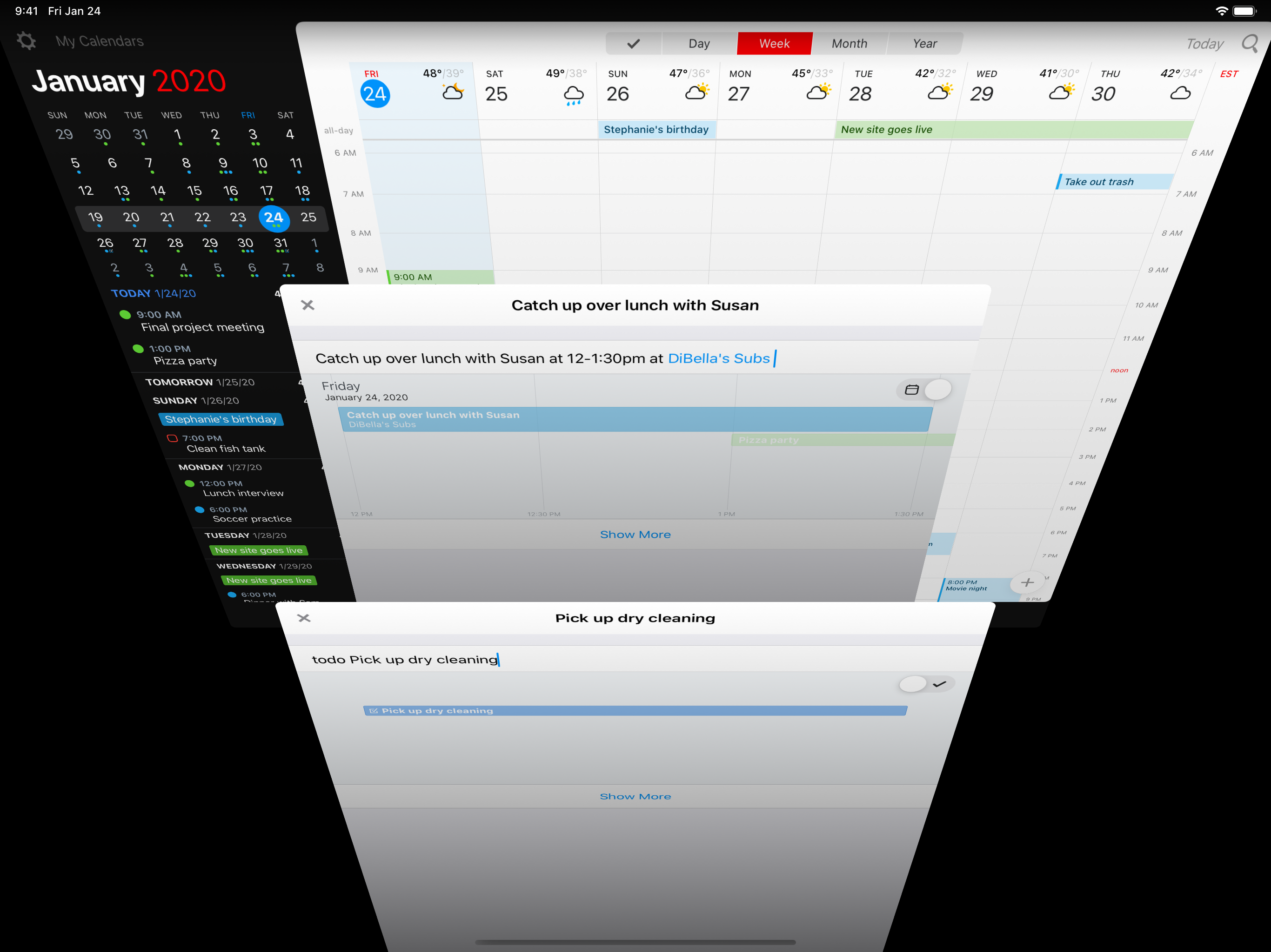 Say hello to the new Fantastical: one robust calendar for iPhone, iPad ...