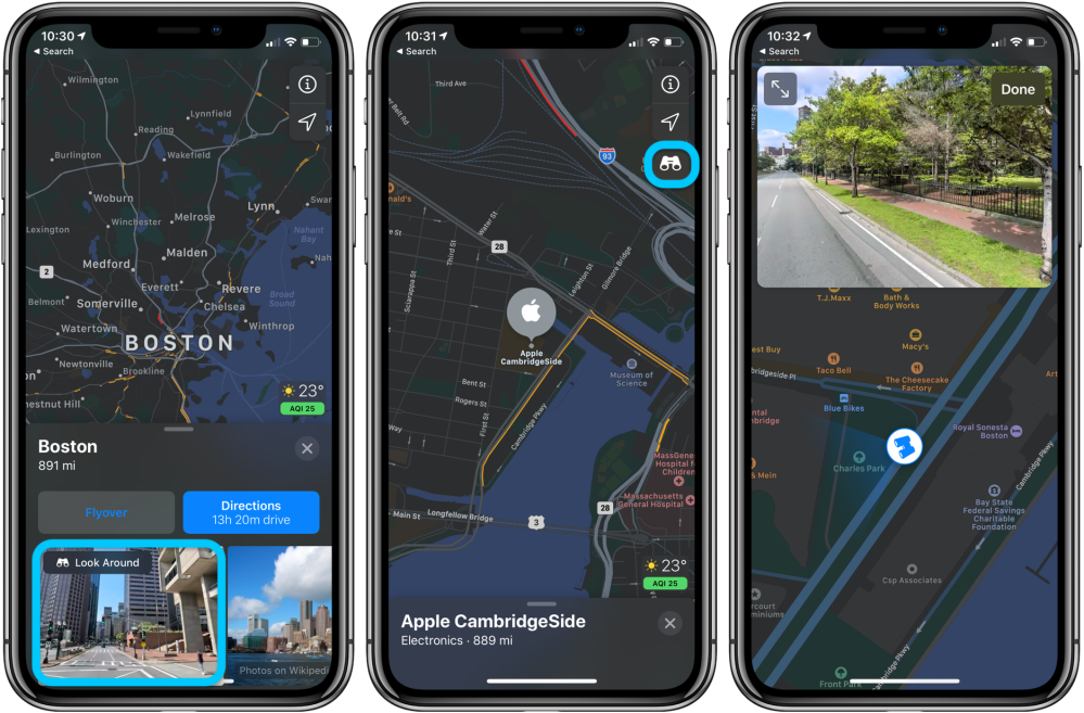 Apple Maps ‘Street View’ Look Around comes to 3 new cities - 9to5Mac