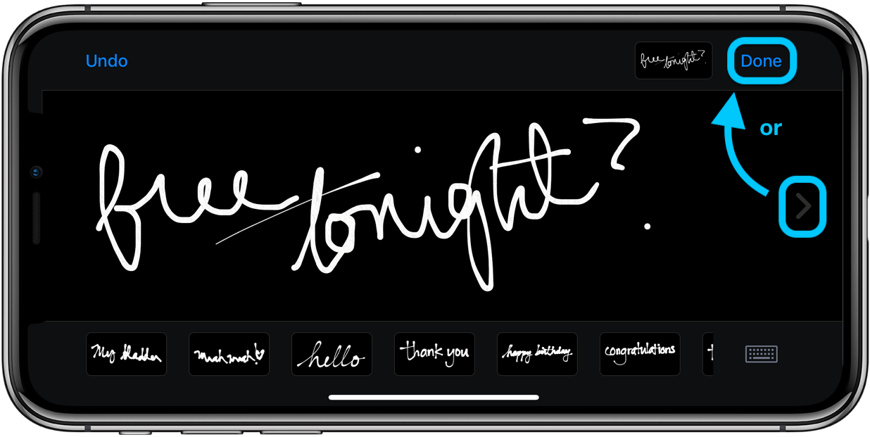 iPhone: How to send handwritten iMessages - 9to5Mac
