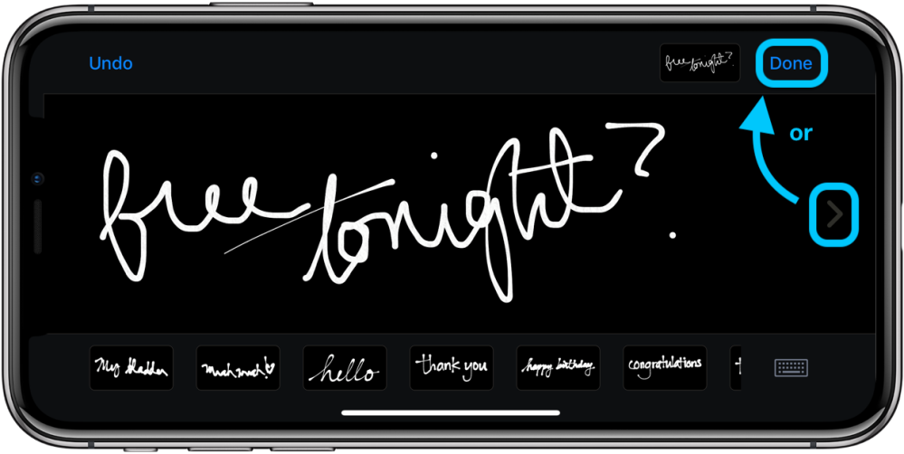 iPhone: How to send handwritten iMessages - 9to5Mac