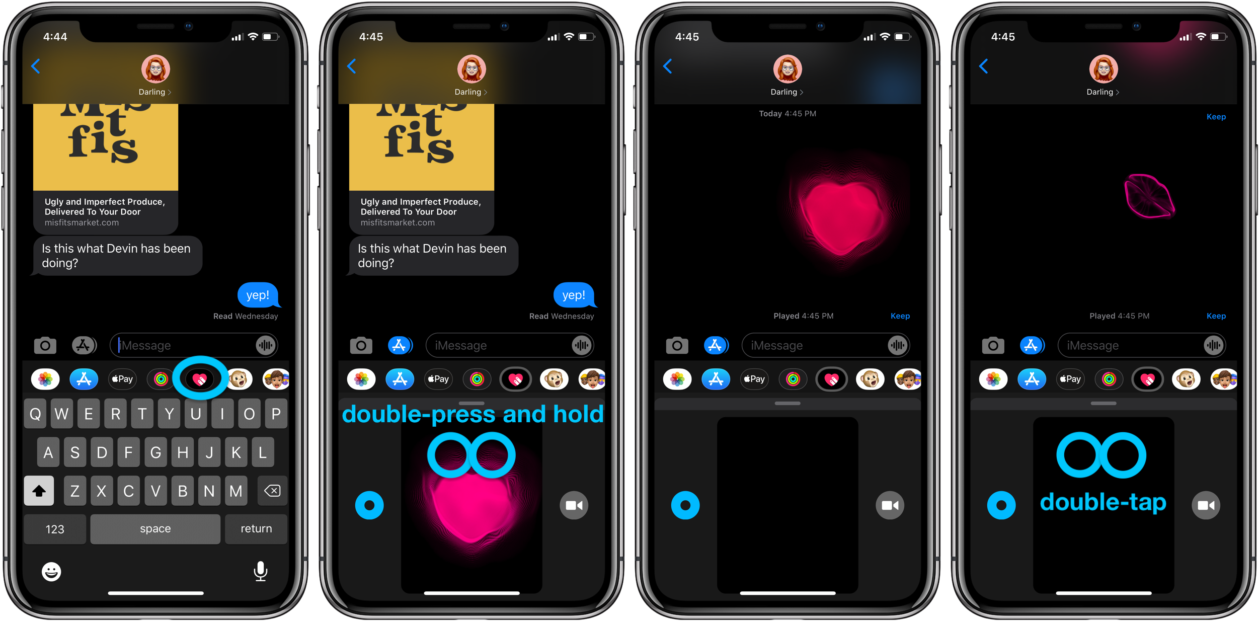 iPhone: How to send heartbeat, kiss, broken heart, more - 9to5Mac