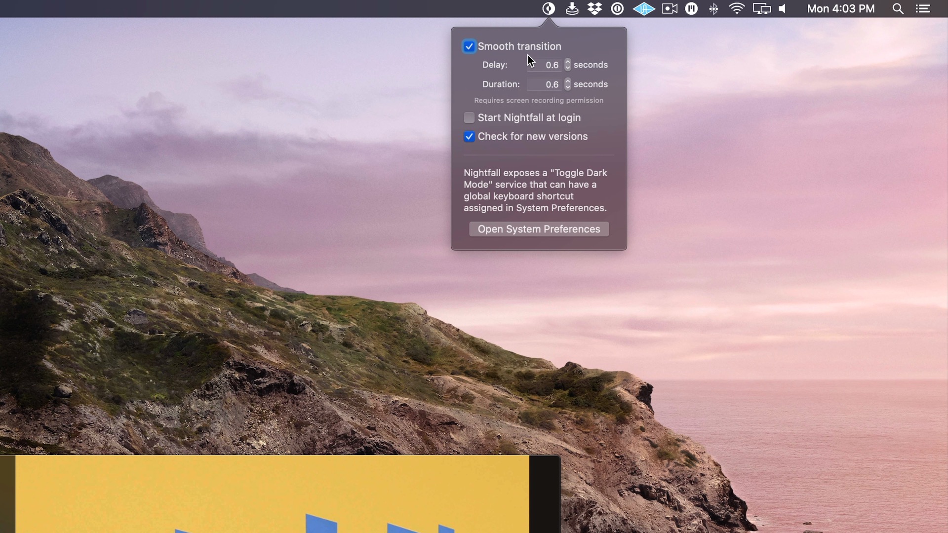 Nightfall - How to toggle Dark Mode with a keyboard shortcut - 9to5Mac
