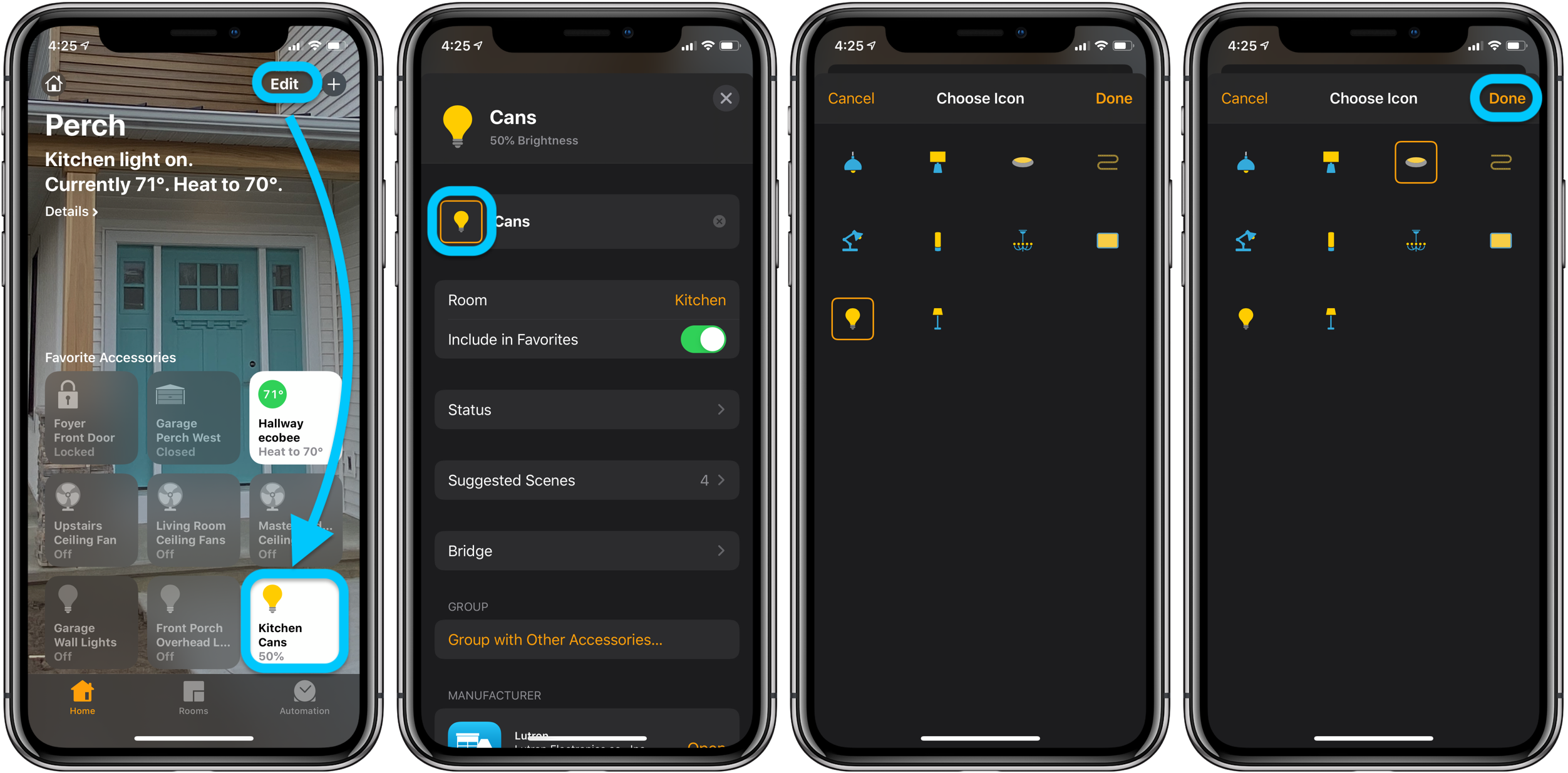 How to change HomeKit device icons in the Home app - 9to5Mac