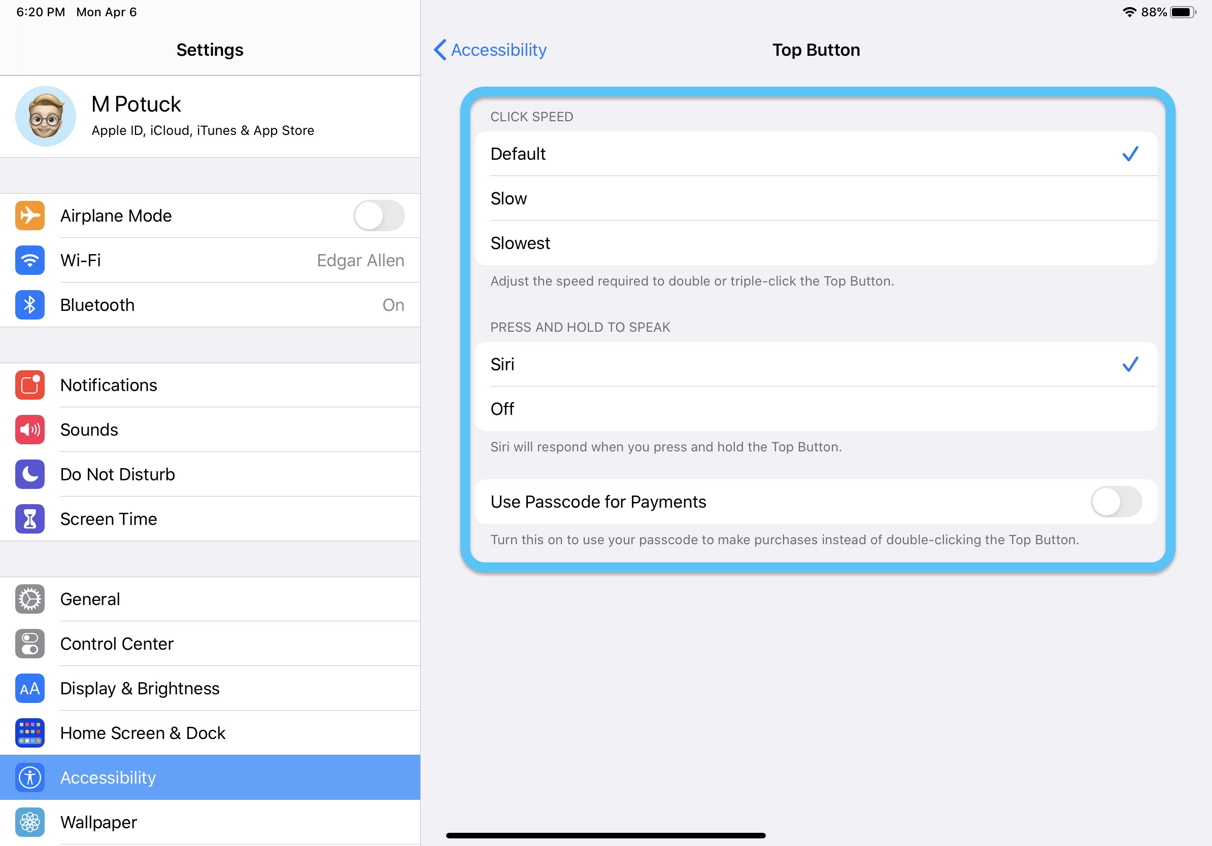 iPad Pro: How to customize the top button - 9to5Mac