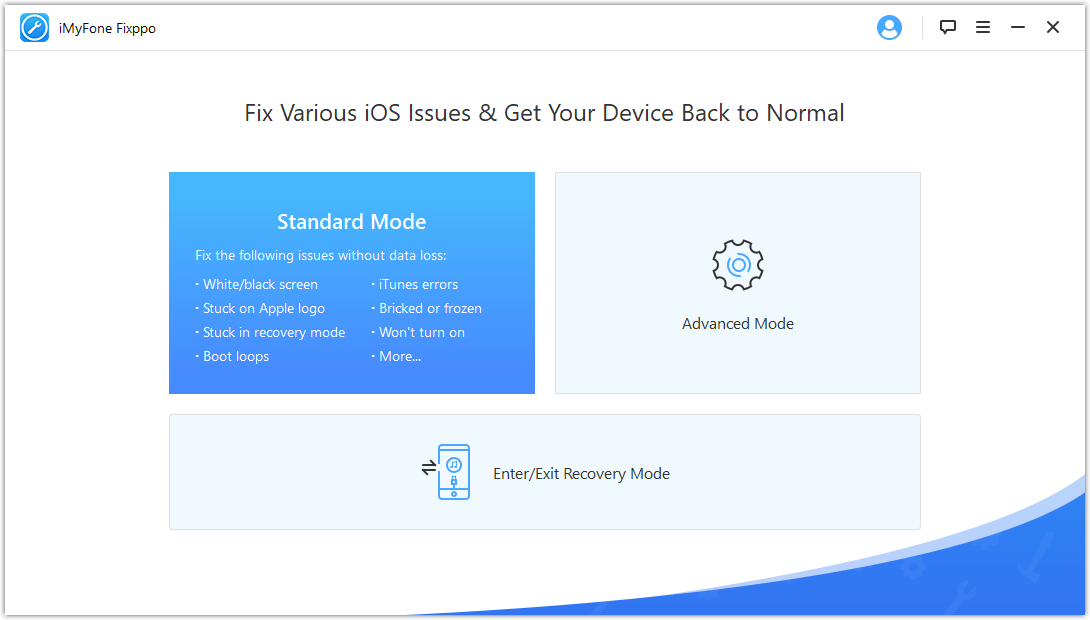 Fix iPhone black screen and other system problems with iMyFone Fixppo ...