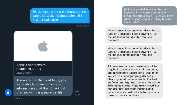 COVID-19: How do Apple Store procedures compare to other leading ...