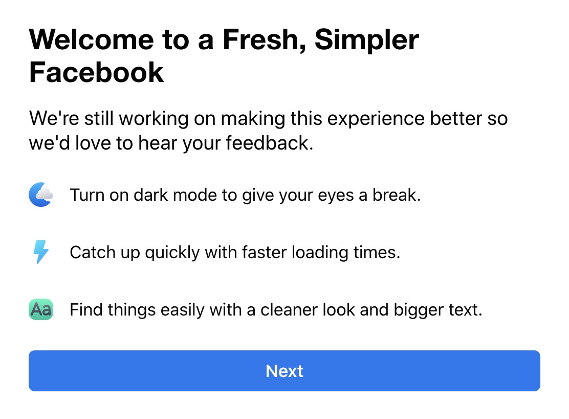 [Update: Available globally] Facebook rolling out new web design with ...