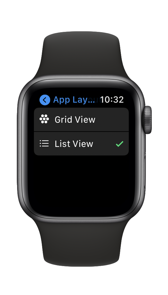 How to change home screen app layout to list view or grid view in ...