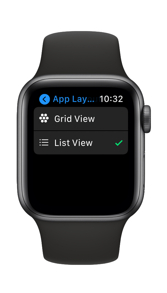 How to change home screen app layout to list view or grid view in ...