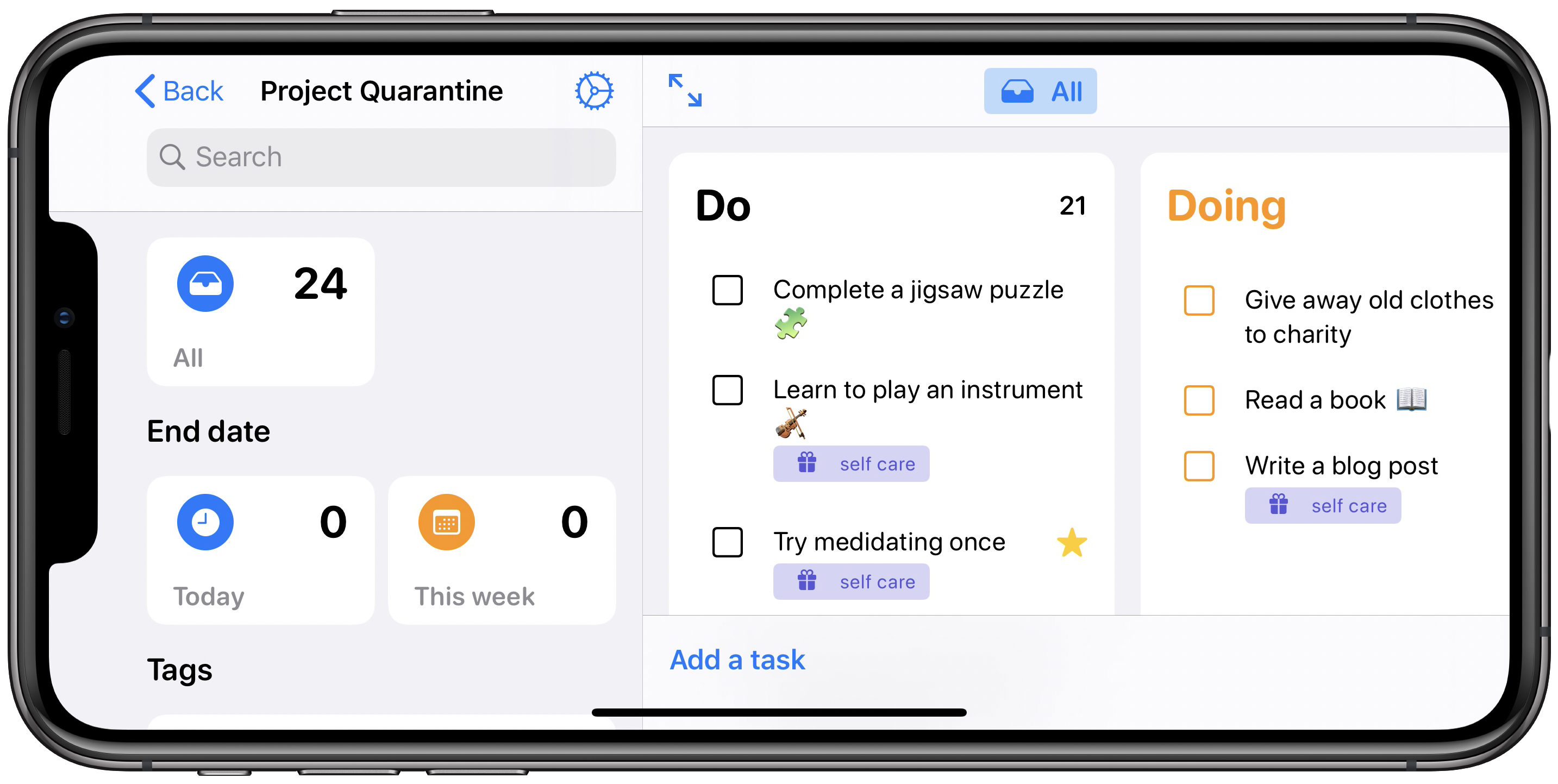 Tasks is a new iOS app that helps you organize projects by priority in ...