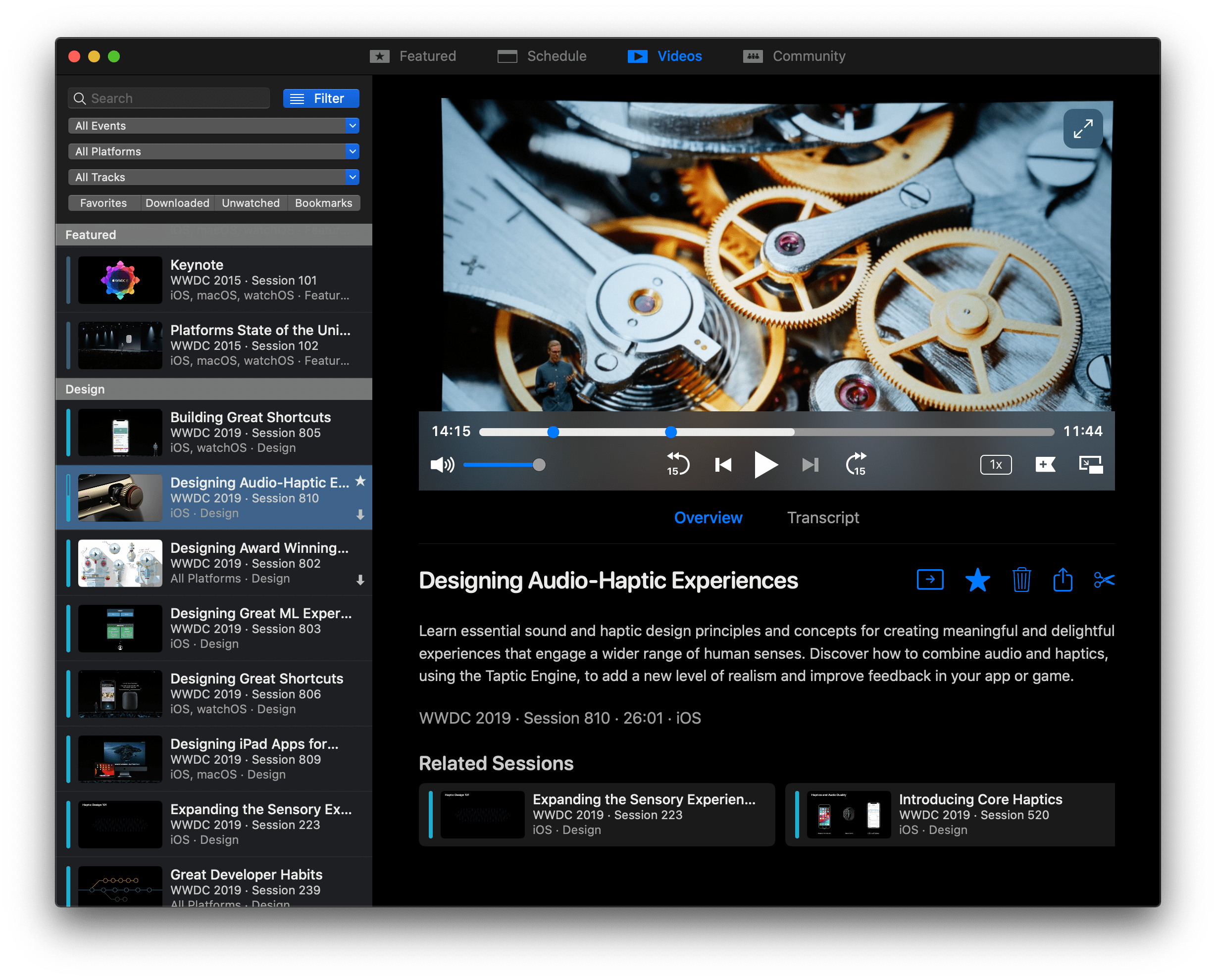 Best WWDC Mac app gets update w/ clip sharing, transcripts - 9to5Mac
