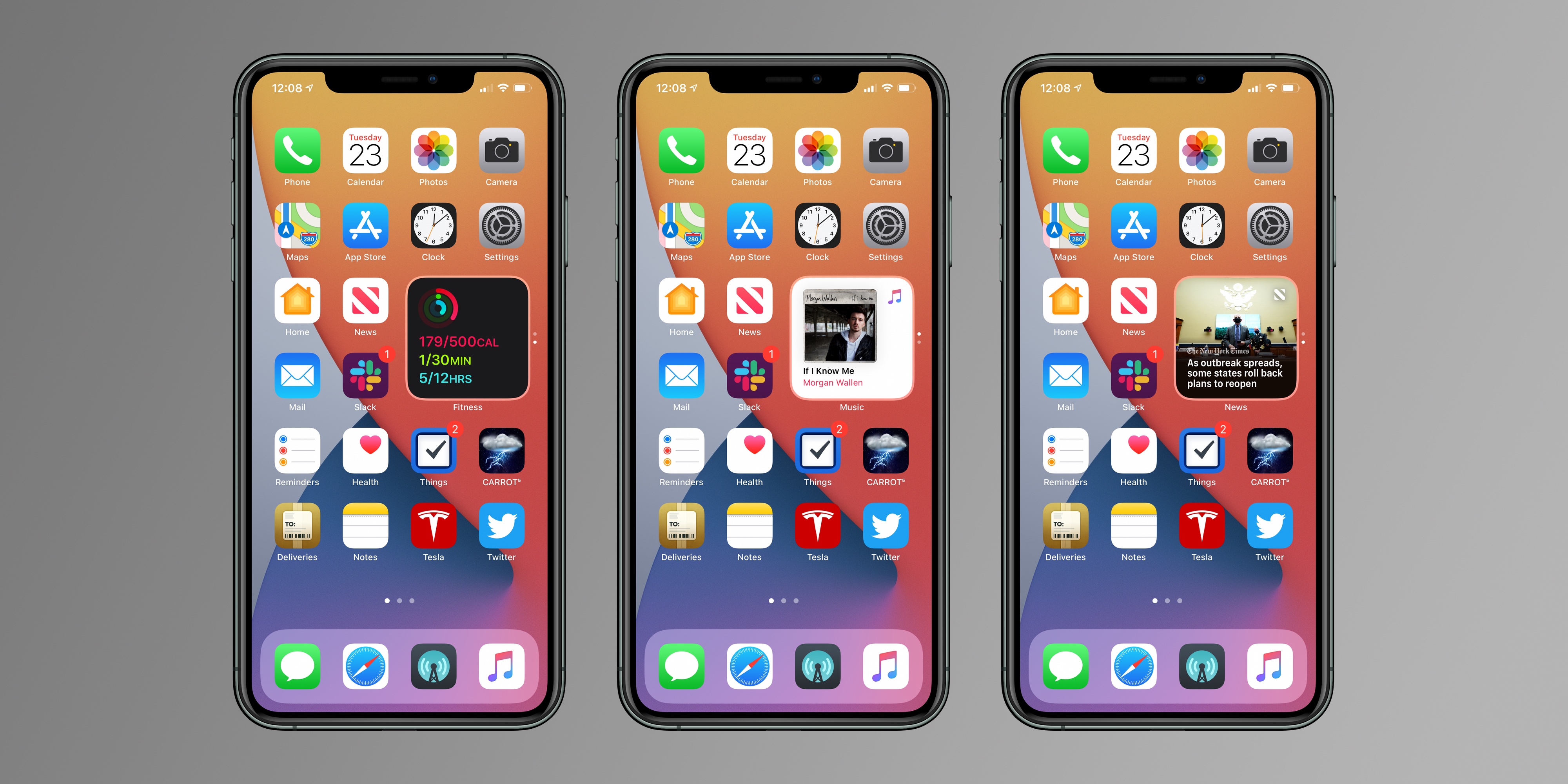 iOS 14 tidbits: Long-press back button, Sound Recognition in Accessibility, custom widget stacks ...