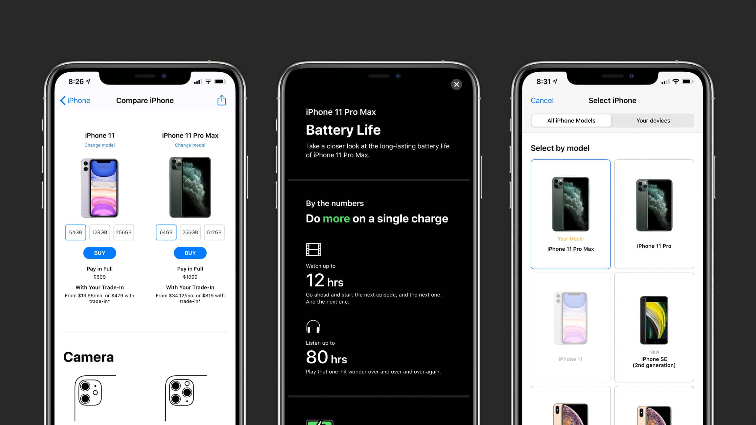 Apple Store app adds For You tab and immersive iPhone comparison tool ...
