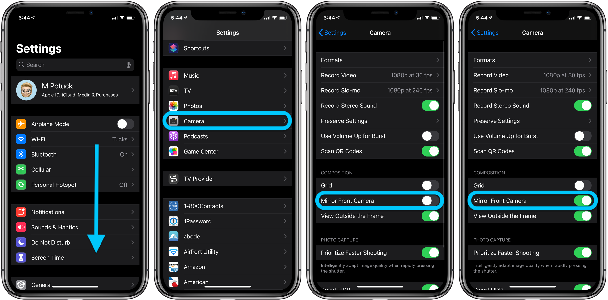 How to mirror iPhone selfies with the Camera app in iOS 14 - 9to5Mac