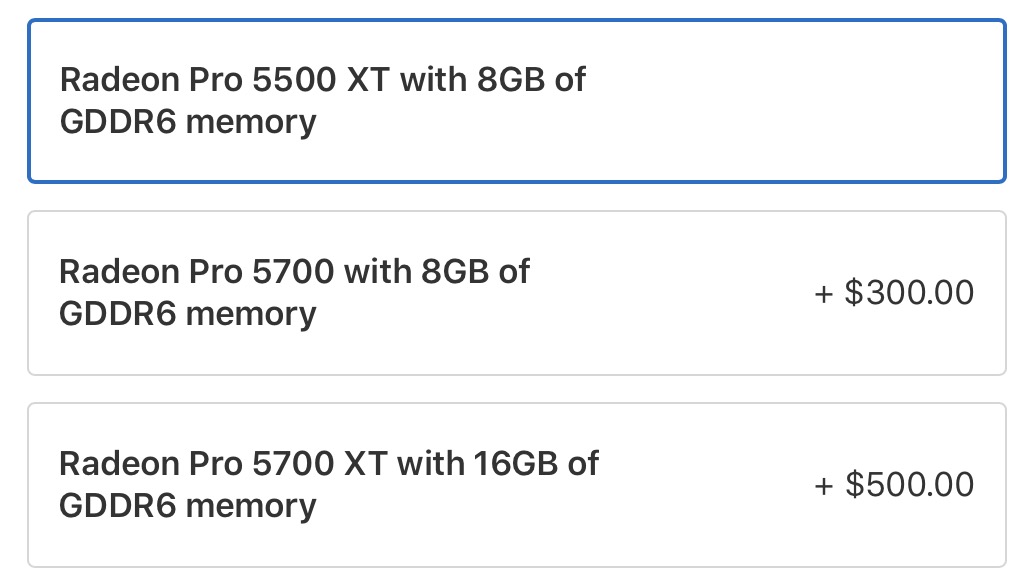 AMD Radeon Pro 5000 Series GPUs will bring big graphics improvements to ...