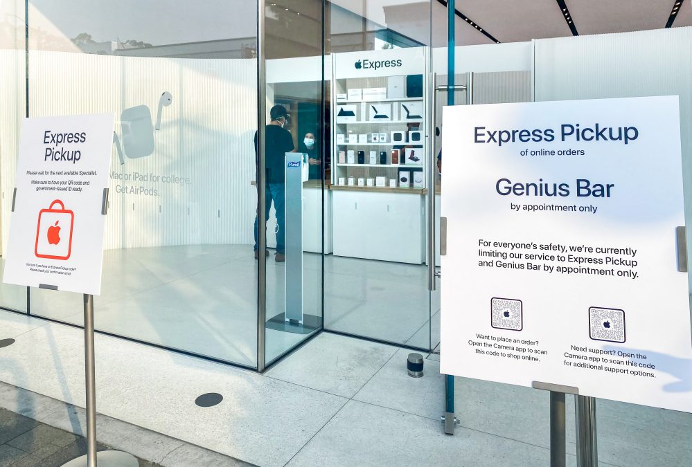Apple pilots Express store concept for easy pickup of online orders ...