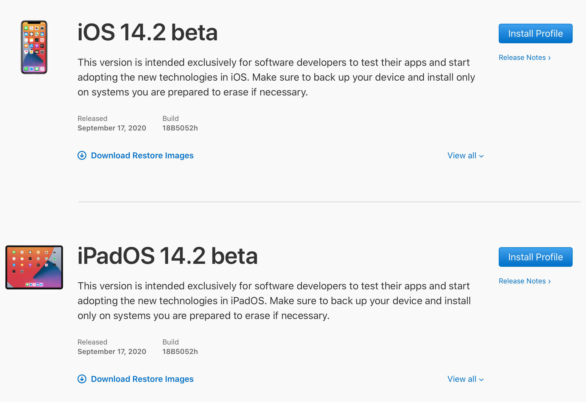 Apple releases first iOS 14.2 developer beta following iOS 14 public ...