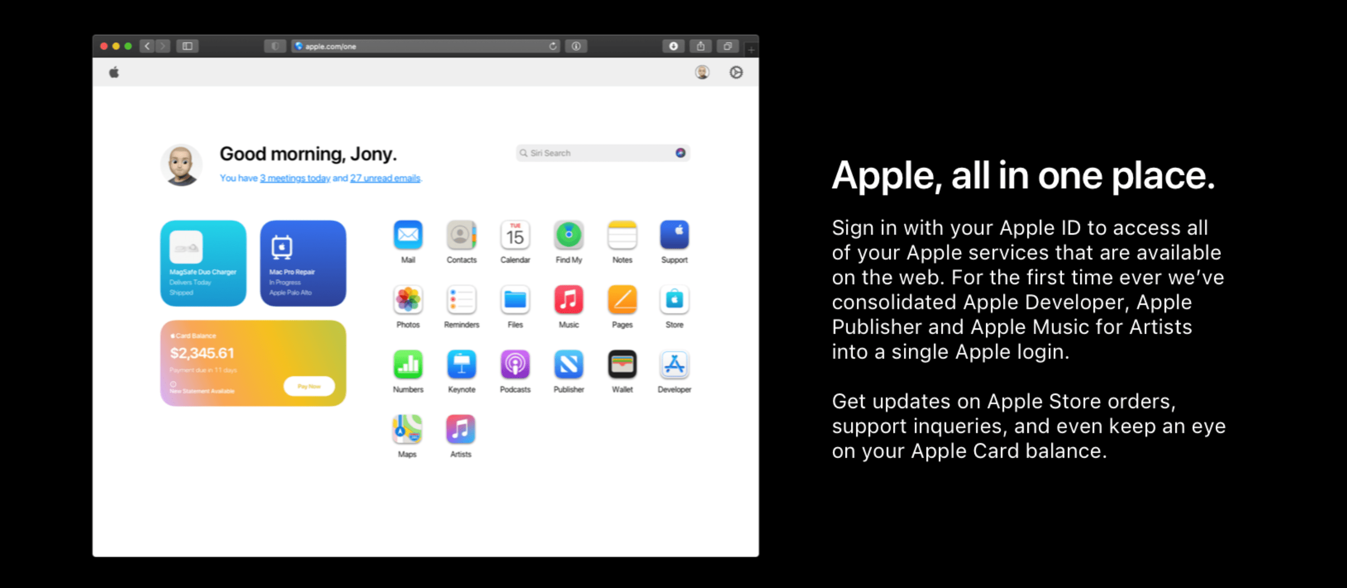 Gallery: Concept imagines an online Apple Services Hub with Siri Search ...