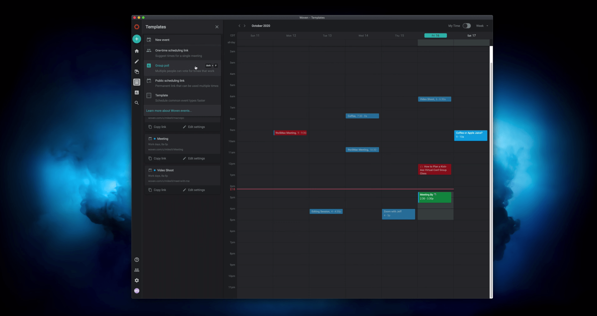 Hands-on: Woven cross-platform calendar and scheduling app w/ Zoom ...