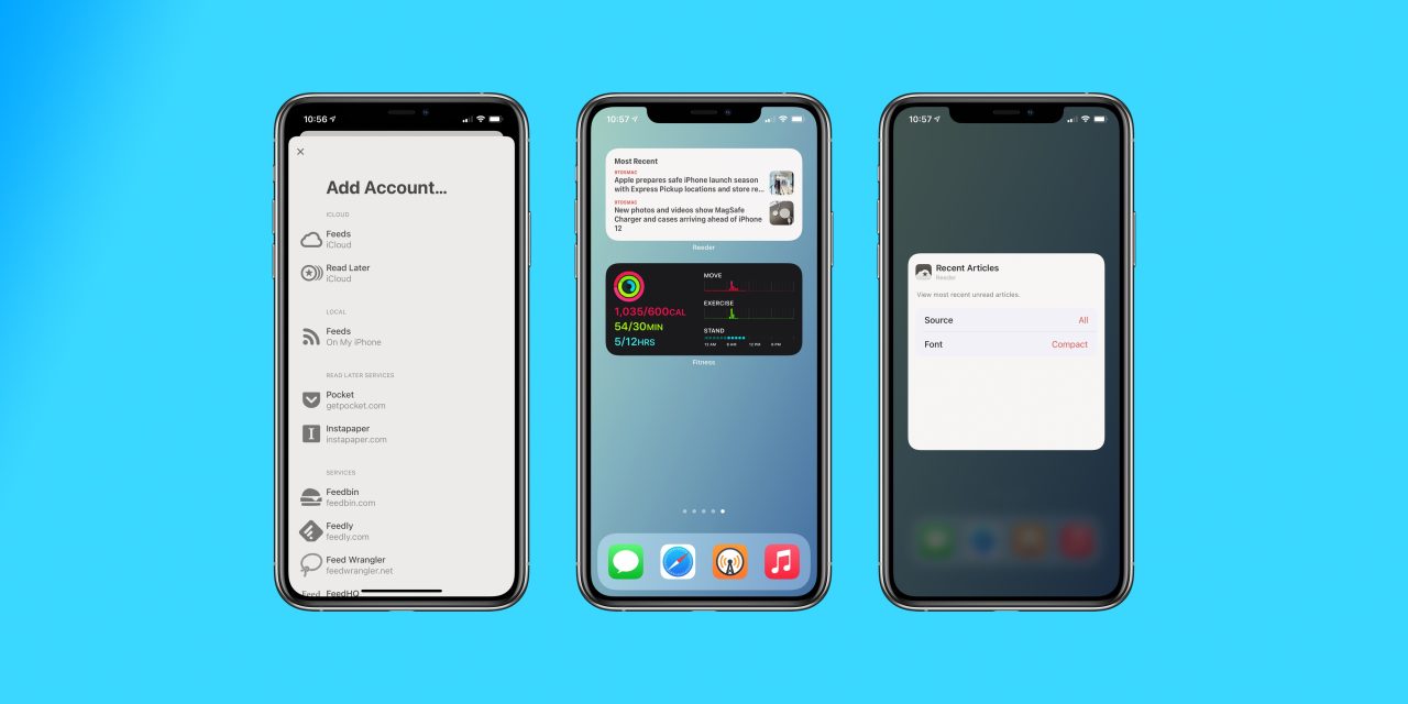 Reeder 5 RSS app now available for Mac and iOS with home screen widgets ...