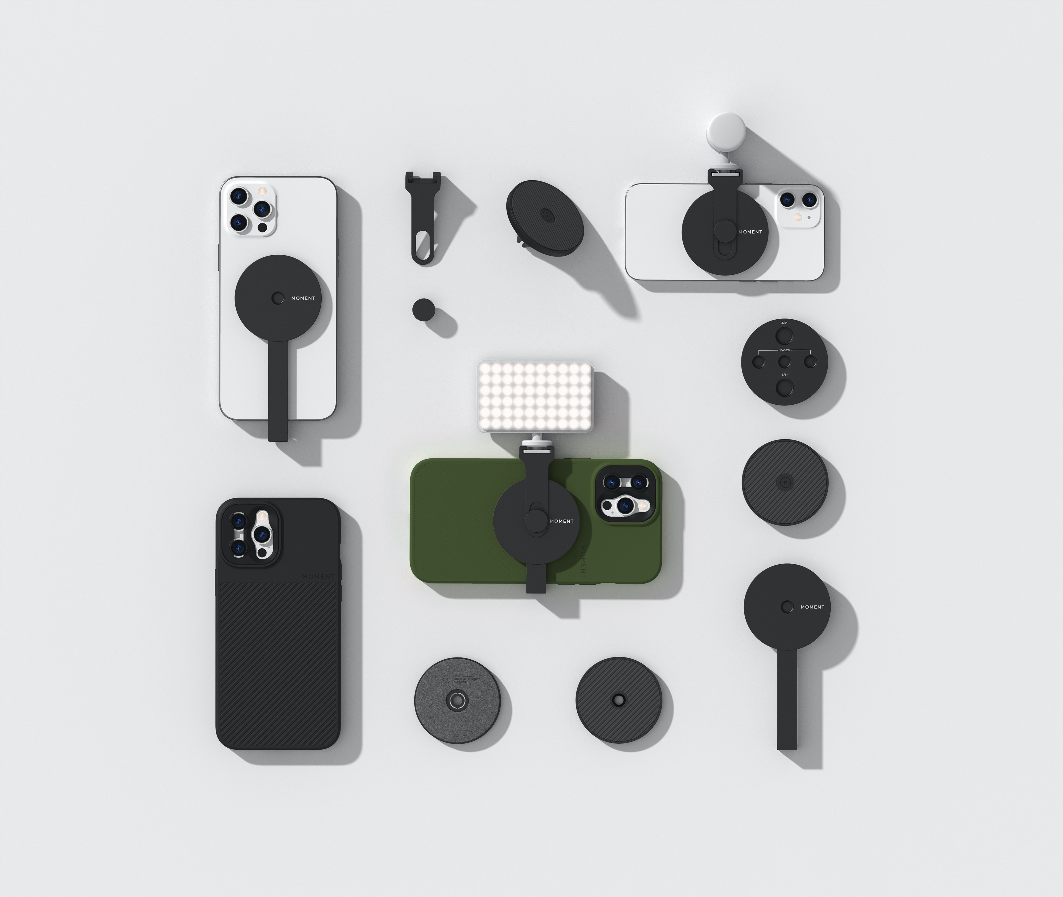 Moment unveils MagSafe cold shoe and multi threaded mounts - 9to5Mac